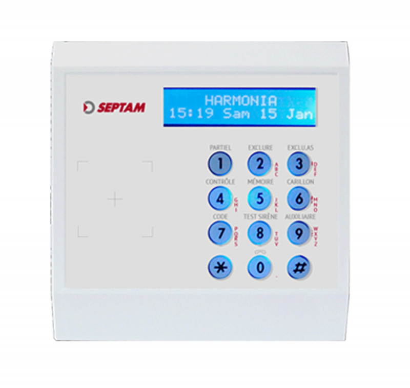 Alarme Intrusion HARMONIA 3 - SEPTAM vivre en sécurité